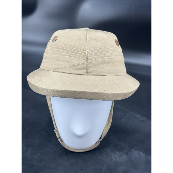 Accessories | Vintage Pith Helmet Safari Hat Made Pakistan Sh Mohammad ...
